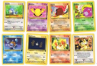POKEMON TEAM ROCKET SET bundle of 8 cards. (GTF#12) | eBay