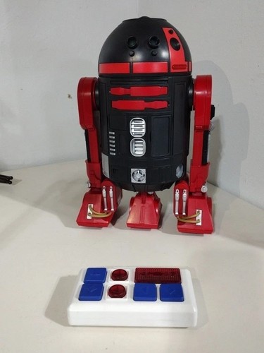 Disney Galaxy Edge - Droid Depot R2 D2 W/ Remote Control Red&Black With ...