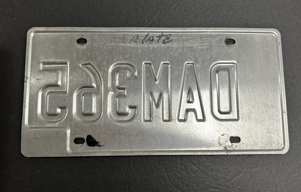 DEC 2003 NEW MEXICO LAND OF ENCHANTMENT HOT AIR BALLOON LICENSE PLATE # ...