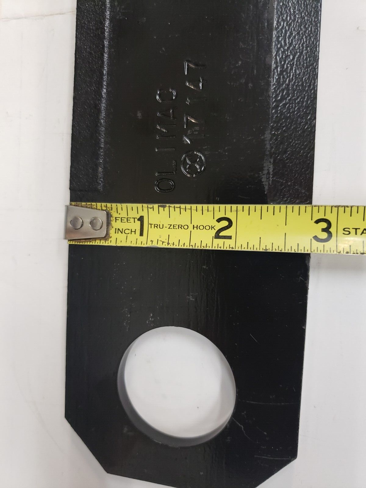 Qty/1 Olimac 17147 Corn Stalk Chopper Blade 11-3/8" x 2-3/4" 1-3/8 ...