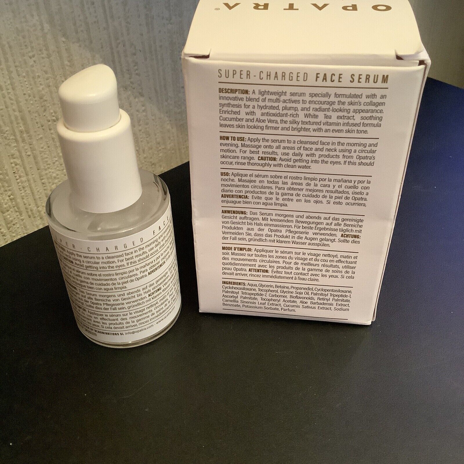Opatra London Super-Charged Face Serum 30ml - 100% Genuine - Still Boxed New | eBay UK