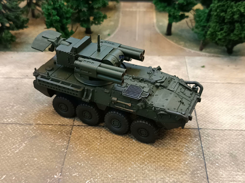 1/72 US "Stryker - Adats air defense system" Painted Finished Model (3D ...