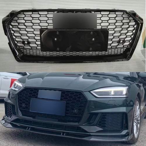 Fit For Audi A5/S5 2017-2019 Front Bumper Grille Honeycomb Grill RS5 ...