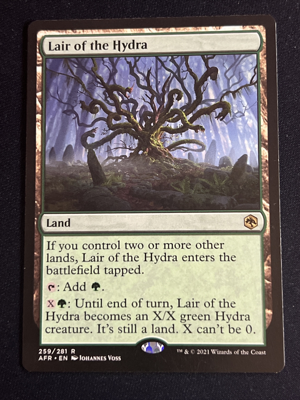 1x Lair of the Hydra 259 Adventures in the Forgotten Realms LP MTG ...