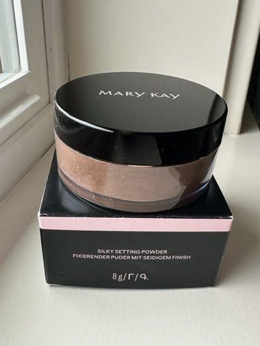 NIB MARY KAY Silky Setting Loose Powder MEDIUM BRONZE Full Size Exp 08/ ...