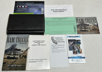 2015 DODGE RAM OWNERS MANUAL 1500 2500 3500 V6 V8 GAS DIESEL 4WD 2WD ...