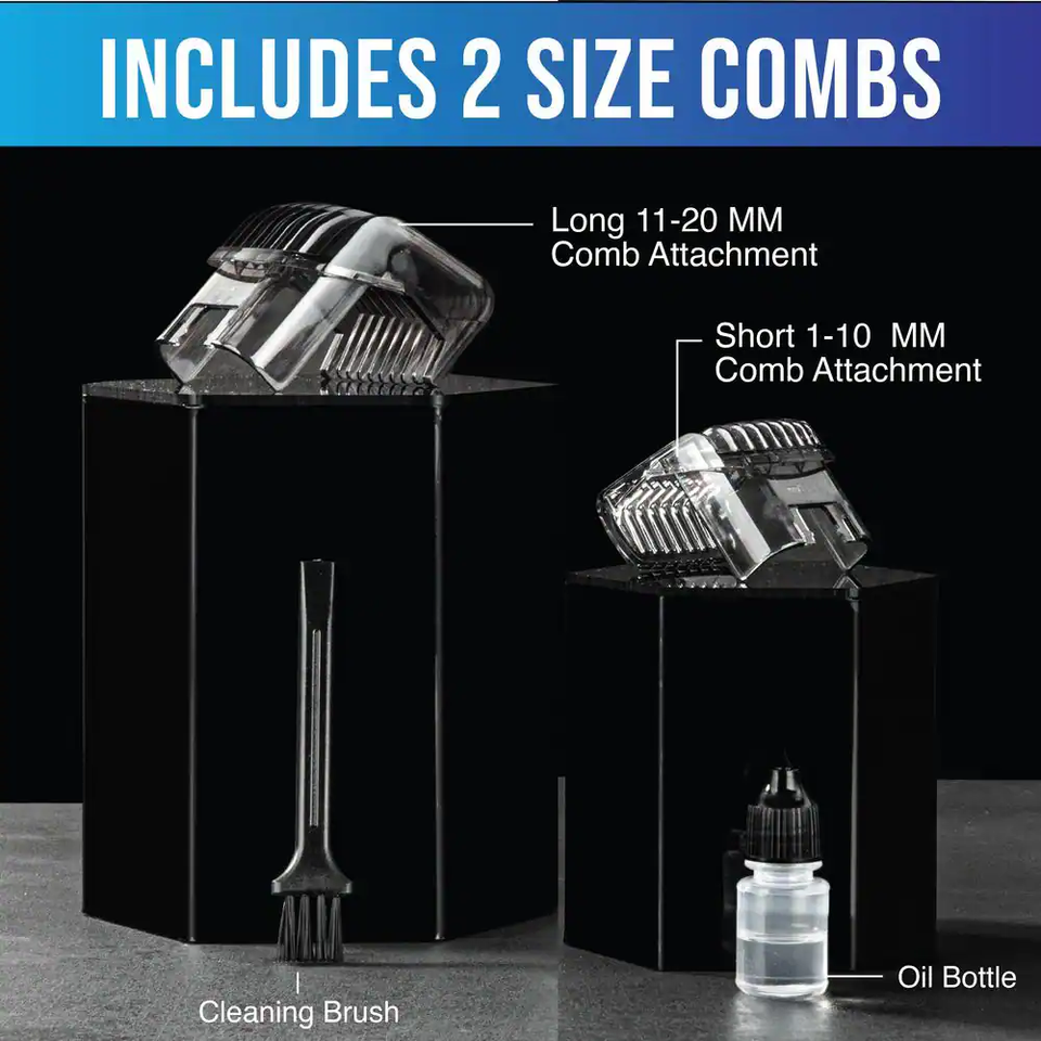 Vacutrim Powerful Vacuum Hair Suction Rechargeable Professional Shaver ...
