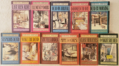 Big Lot 11 Dorothy Simpson Cozy PB "Murder Most British" Inspector Luke ...