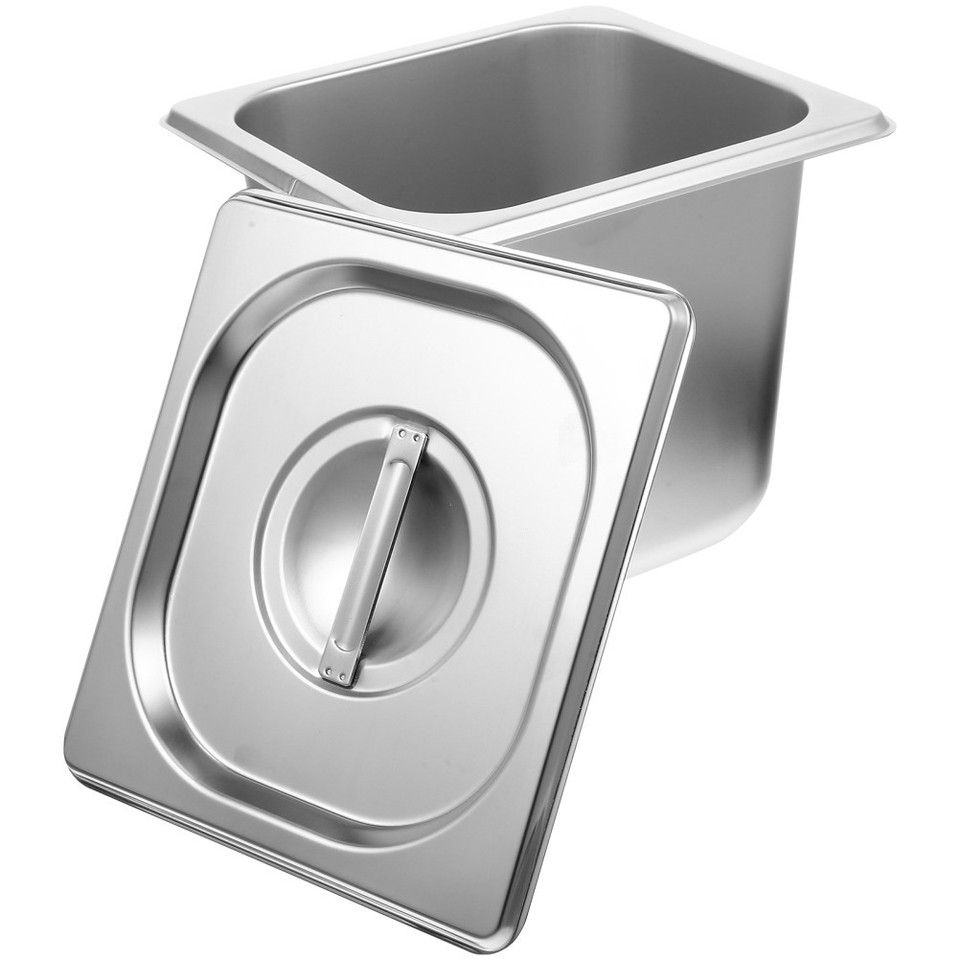2 Pack Table Buffet Pan Stainless Steel Serving Plate Catering Food ...