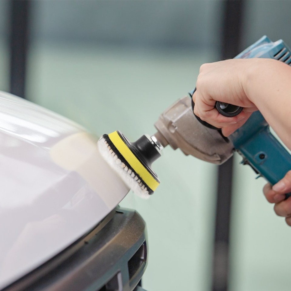 Polishing Disc Set Buffing Wheels for Drill Car Buffers and Polishers ...