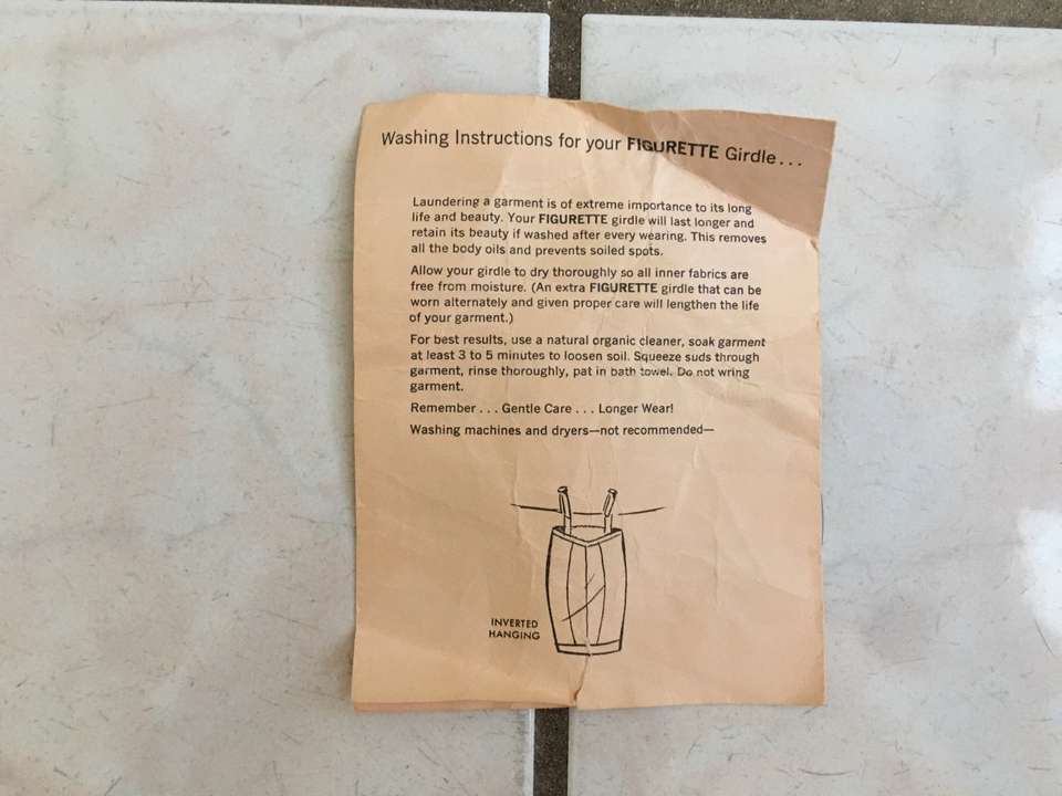 NIP VTG Figurette Long Leg Girdle Shaper w/Garters 2117 Petite Size XXS ...