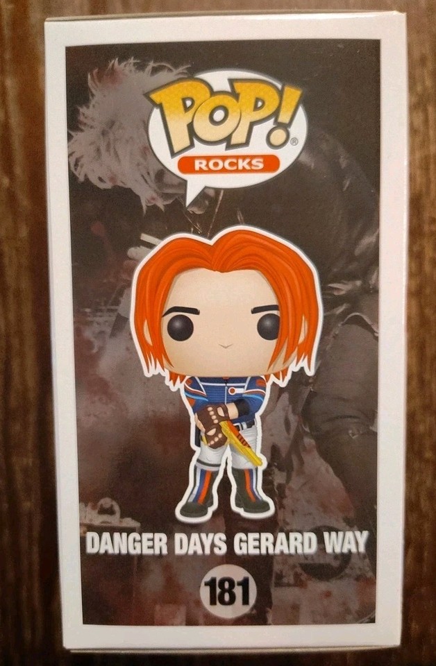 Funko Pop Vinyl - Danger Days Gerard Way #181: My Chemical Romance ...