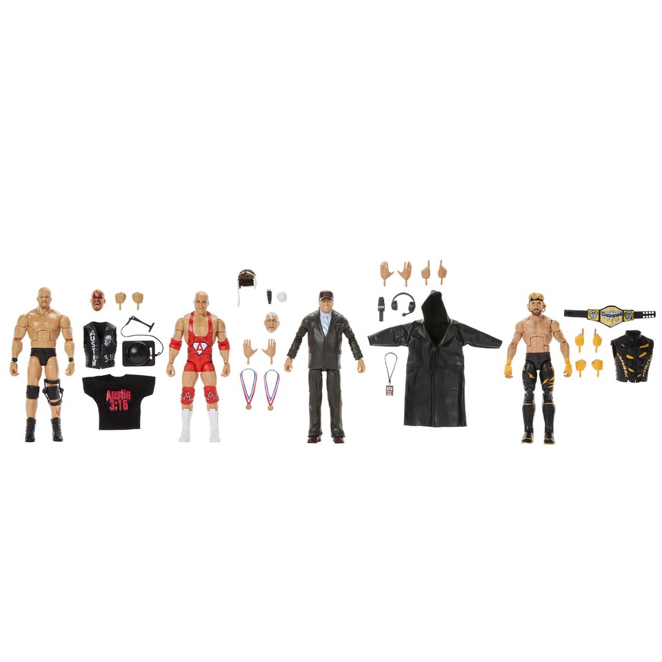 WWE Defining Moments 4-Pack (Stone Cold, Heyman, Logan Paul & Kurt ...
