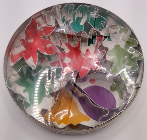 7 Vintage Mini Leaf Cookie Cutters | eBay