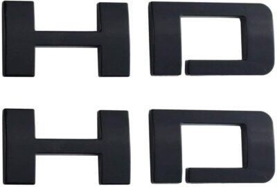 HD logo Nameplates Letter Emblems 3d Badges decals Glossy (2pcs new ...