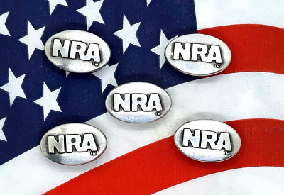 NRA Small Concho / Conchos With Rivetbacks Approx. 7/8" x 1/2" Five ...