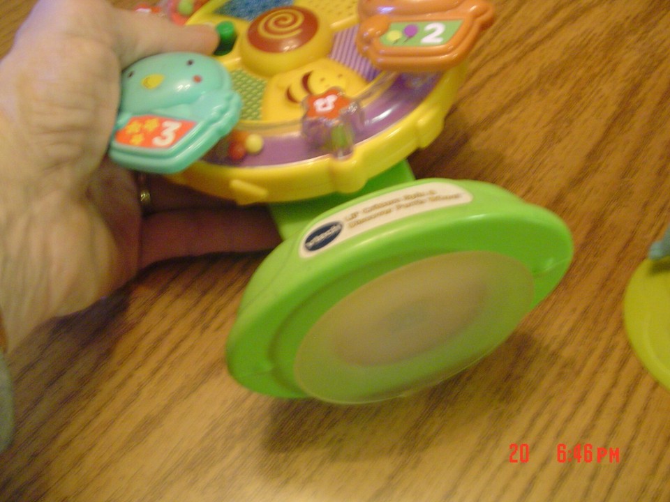 V-Tech & Fisher Price Suction Toys 4 High Chair/Table, Musical Spin ...