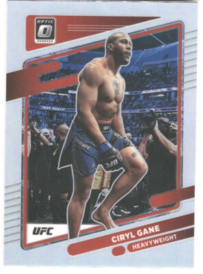 2022 Optic UFC #40 Ciryl Gane Holo | eBay
