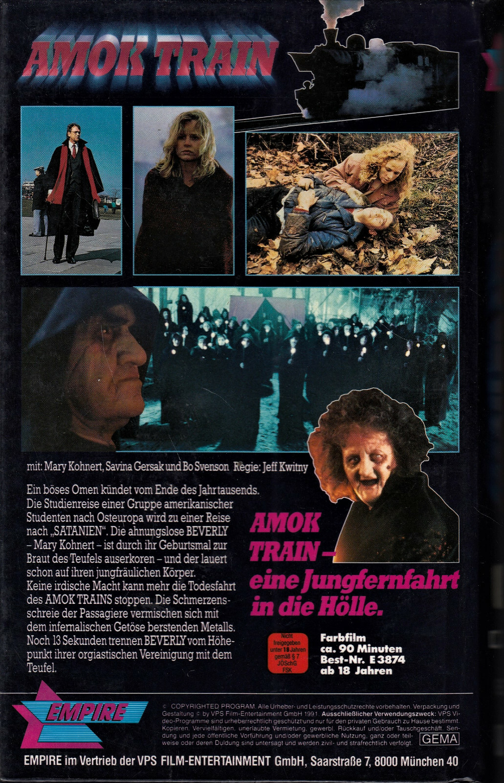 AMOK TRAIN, VHS Fahrt ins nichts | eBay.de