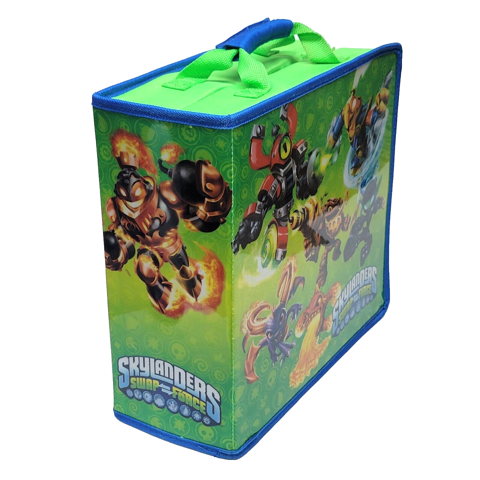 Skylanders Swap Force Lot 26 Complete Figures w/ Green Carry Case Video ...
