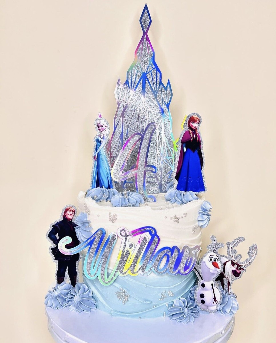 Fondant Ice Castle Cake