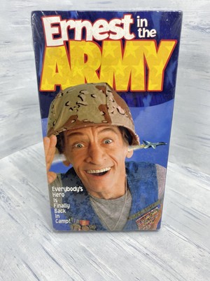 Ernest in the Army VHS 1998 Jim Varney Hayley Tyson David Muller Rare ...
