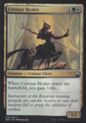 Centaur Healer - Battlebond: #219, Magic: The Gathering Nm R130 | eBay