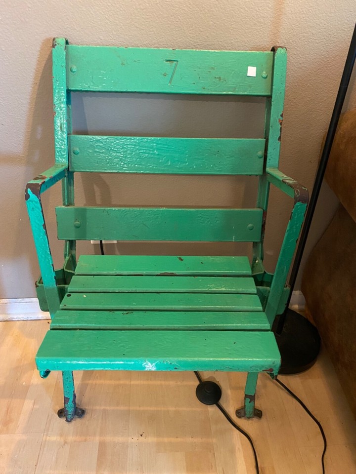 Chicago White Sox Baseball Comiskey Park Stadium Chair Seat 7 Low ...