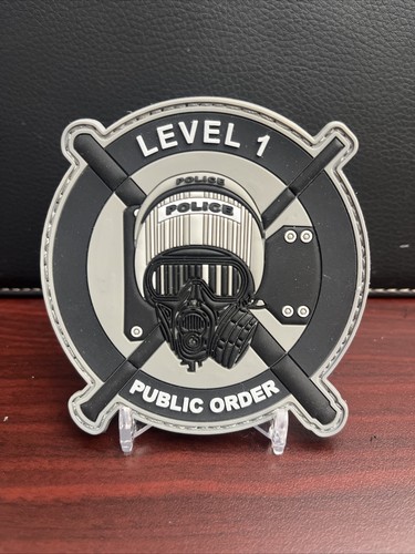 Level 1 Public Order Police Patch | eBay