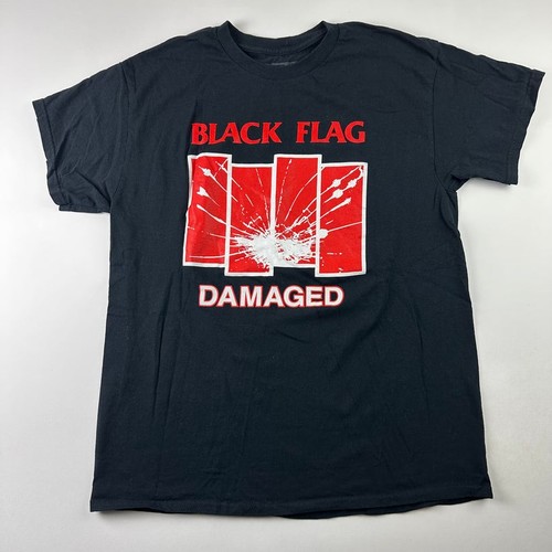 New Black Flag Damaged Gift For Fans Unisex All Size T-Shirt | eBay