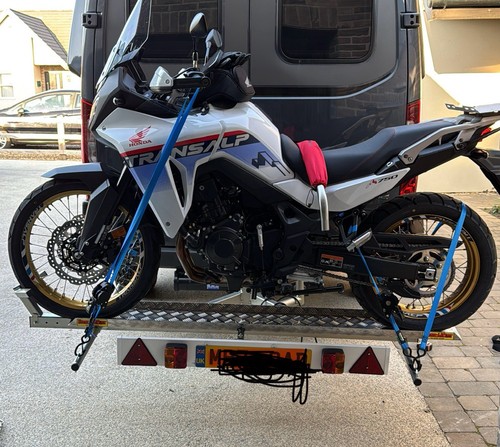 easy lifter Hydraulic motorcycle Carrier tow bar mounted trailer | eBay UK