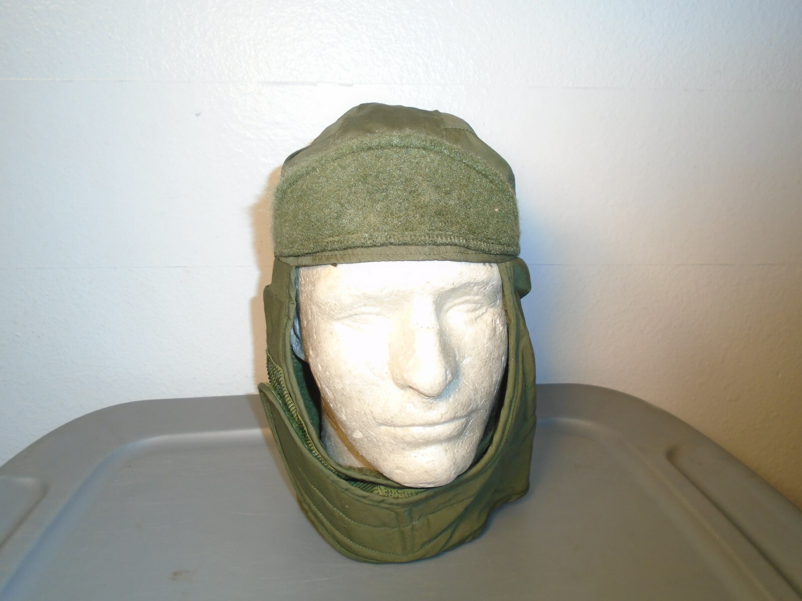 USGI Vietnam War Era M1 Steel Pot Helmet Liner Size 7 Cold Weather Hat ...