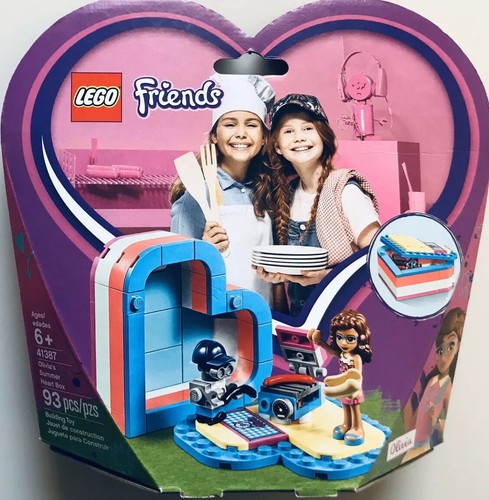 LEGO Friends Olivia's Summer Heart Box 41387 Building Set 93 Pcs NEW ...