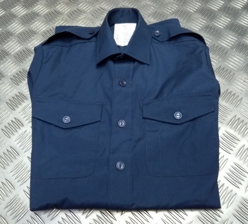 RAF Working Shirt Long Sleeve British Army / Air Force Blue / Blue Grey ...