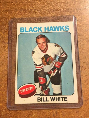 1975-76 Topps Hockey # 157 Bill White | eBay
