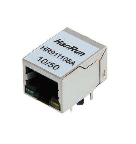 HANRUN RJ45 Ethernet Magjack HR911105A HR911105 - Kompatibel' UK ...