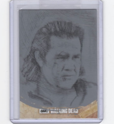 WALKING DEAD SEASON 6 EUGENE SKETCH CARD BY ACCLAIMED ARTIST KYLE ...