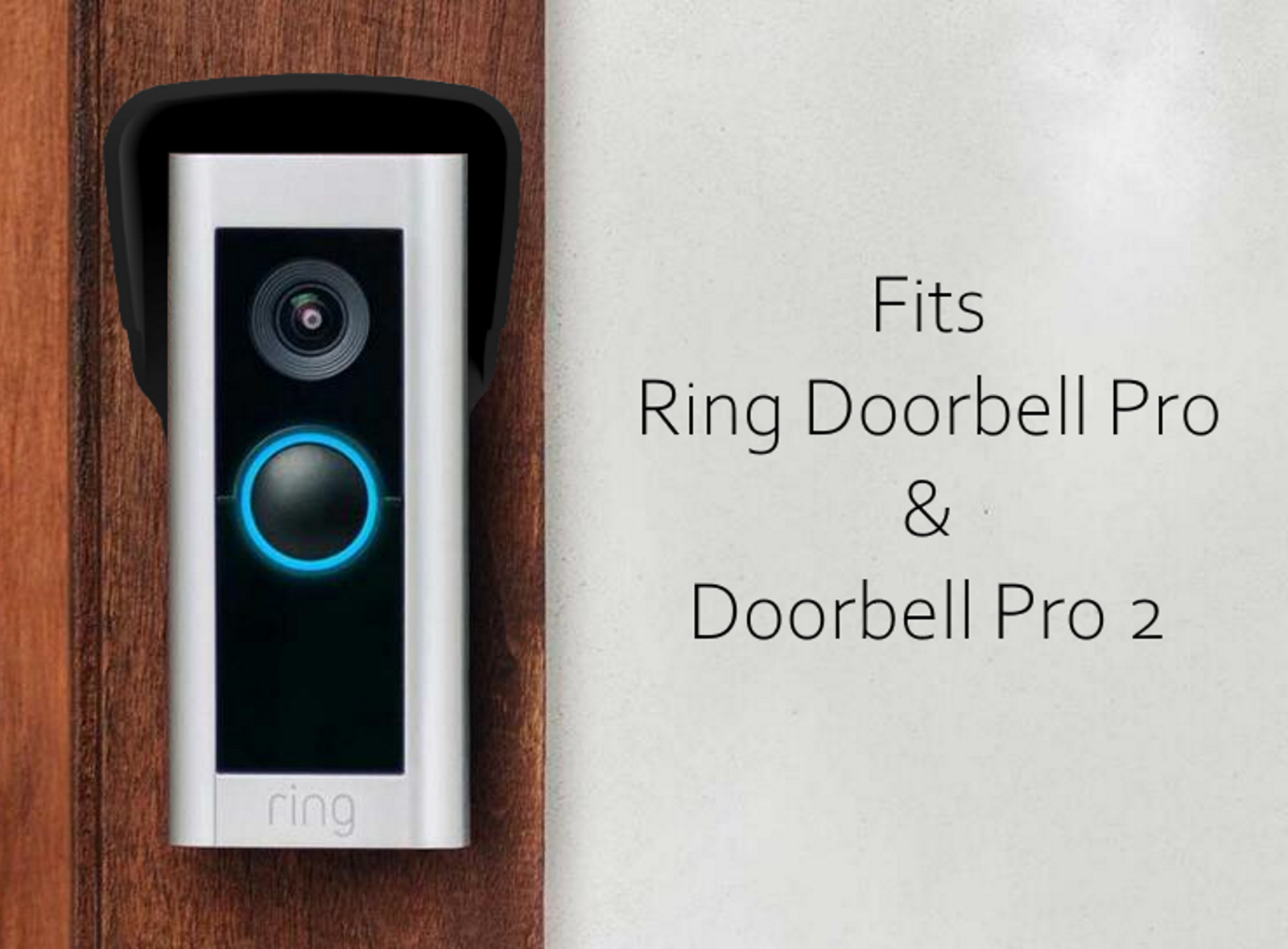 Ring Doorbell Pro & Pro 2 Rain Sun Cover V2 Hood Weather Shield Glare ...