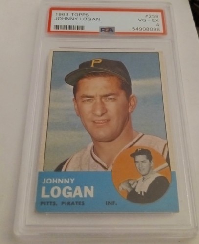 1963 Topps - #259 Johnny Logan for sale online | eBay