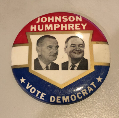 Johnson Humphrey Original Vintage Campaign Button | eBay