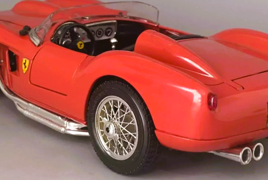 1 18 Ferrari Race Car Racing Racer 24 LeMans Custom Built Metal Body ...