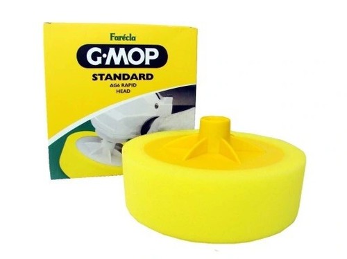 Farecla G Mop Head 14mm Thread 6” 150mm Yellow Compound Pad Gmop GMH601 ...