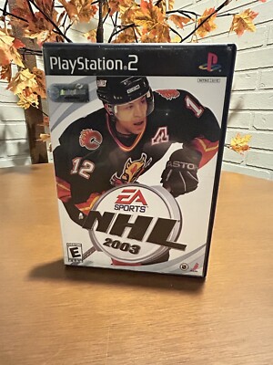 NHL 2003 (PlayStation 2) CASE & MANUAL ONLY | eBay
