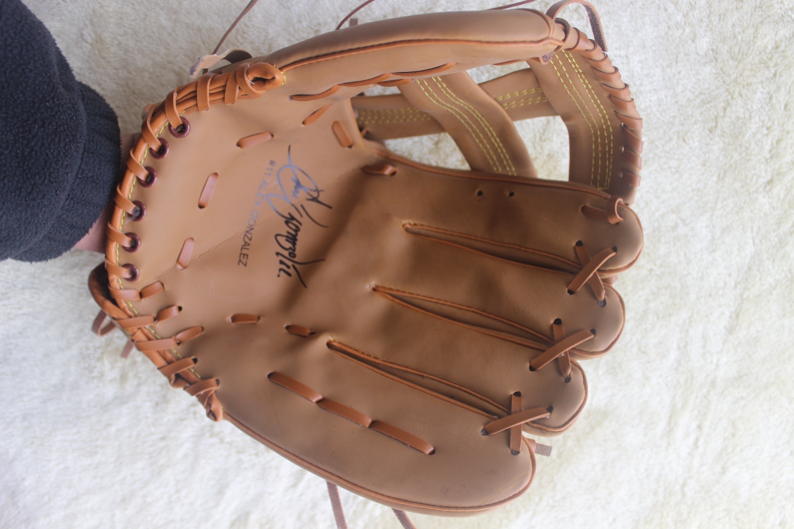 11" Alex Gonzalez Marlins FedEx Sheffield Baseball/Softball Glove | eBay