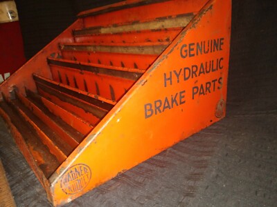 Rare Wagner Lockheed Genuine Brake Display Cabinet Advertising Sign ...