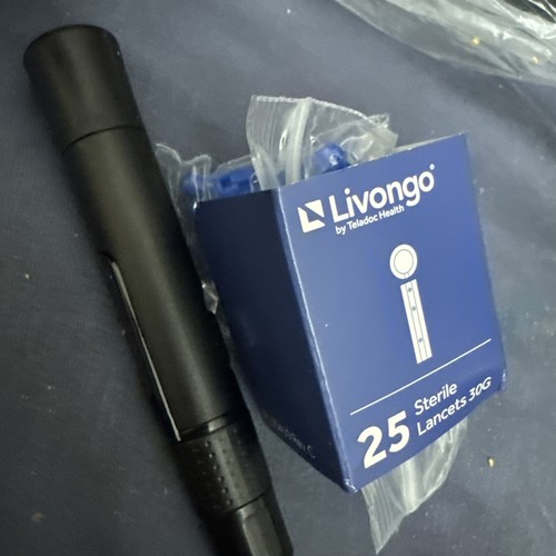 Livongo Connected Blood Glucose Lancing Device original and you never ...
