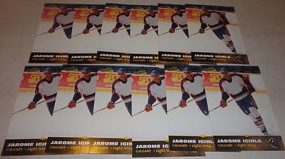 Jerome Iginla 1996 Scoreboard Rookie card RC lot of 12 | eBay