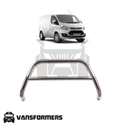 Ford Transit Custom 2012-2018 A-Bar Polished (Spoiler Nudge City Bull ...