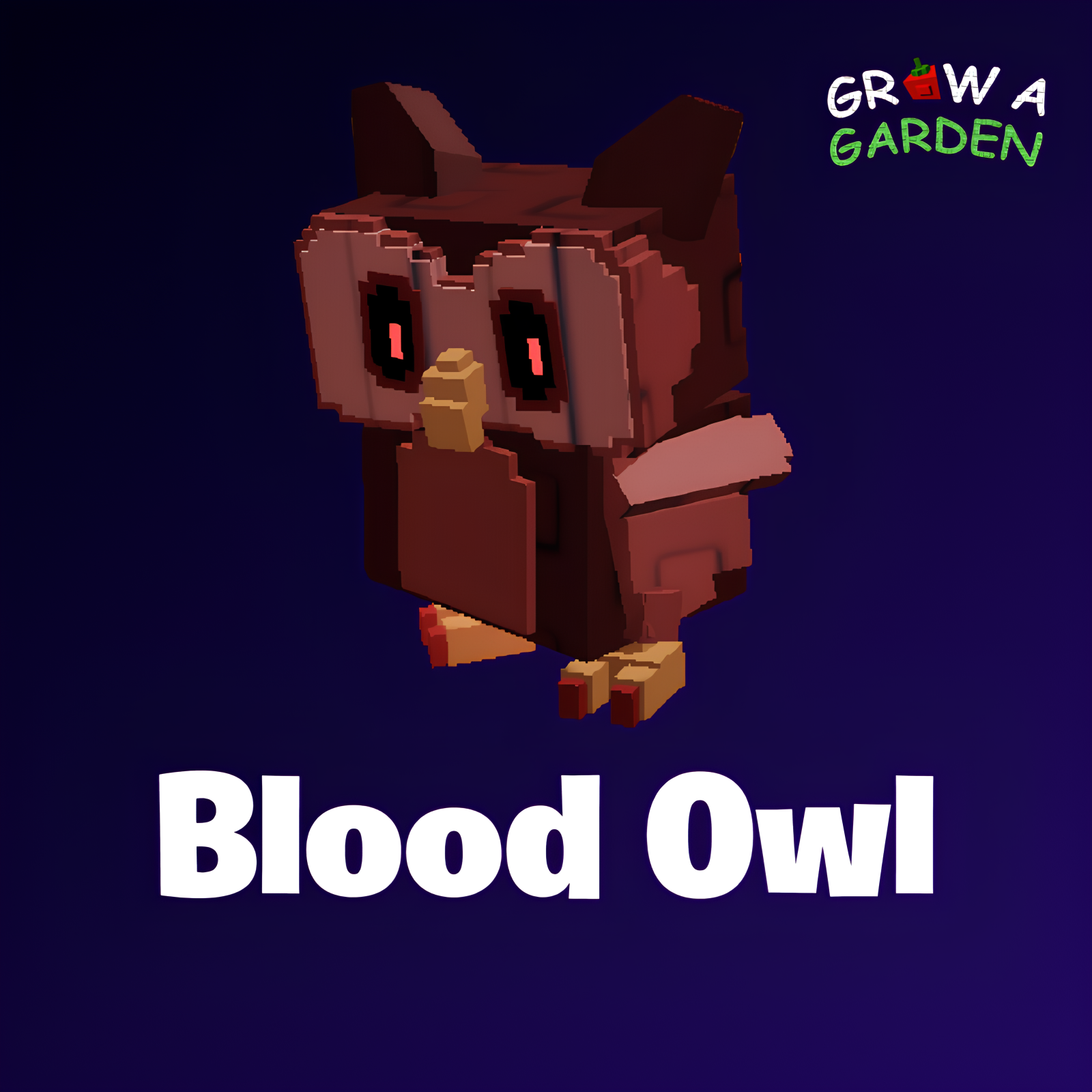 🦉 Blood Owl 🩸 Roblox Grow A Garden 👨‍🌾 Cheap | Fast Delivery 🚀 | eBay