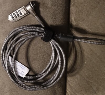 Staples Combination 6.5 Feet Cable Lock Laptop Computers | eBay